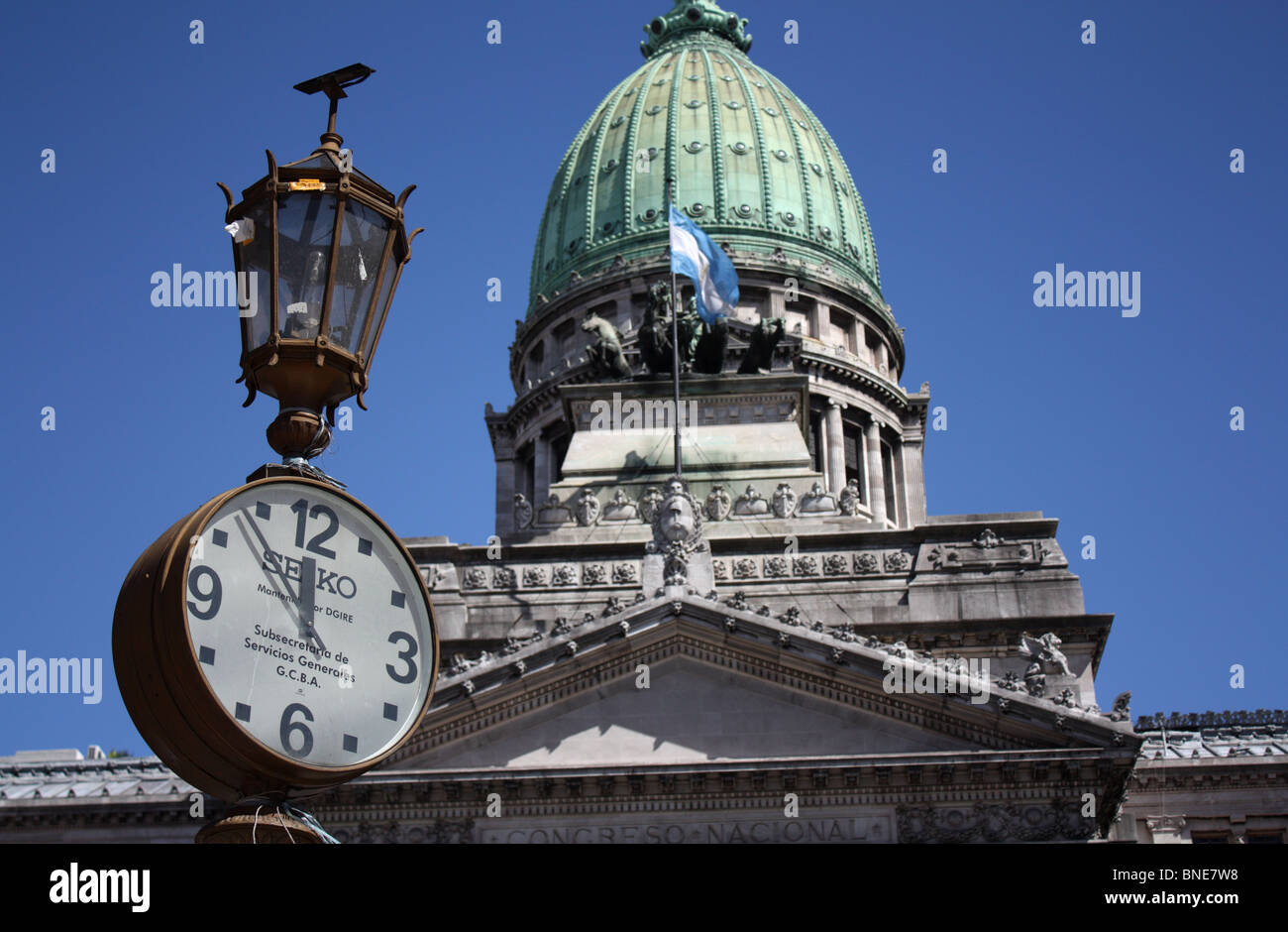 Argentine National Congress Building Buenos Aires Stock Photo - Alamy