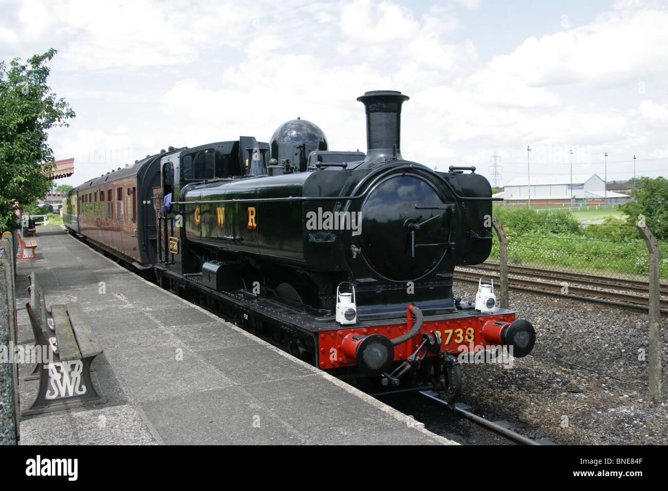No. 3738, Great Western Railway Steam Locomotive, Didcot Railway Centre ...