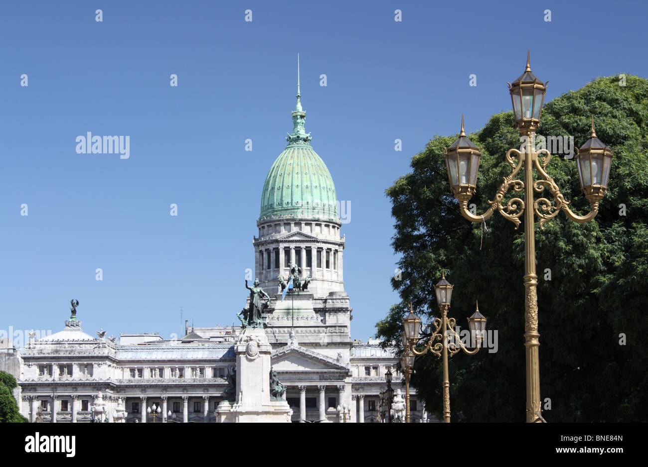 Argentine National Congress Building Buenos Aires Stock Photo - Alamy