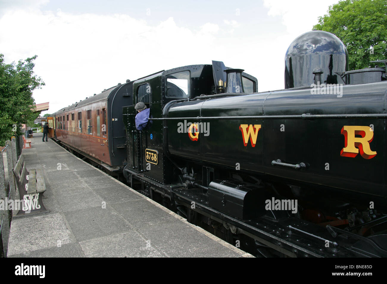 No. 3738, Great Western Railway Steam Locomotive, Didcot Railway Centre ...