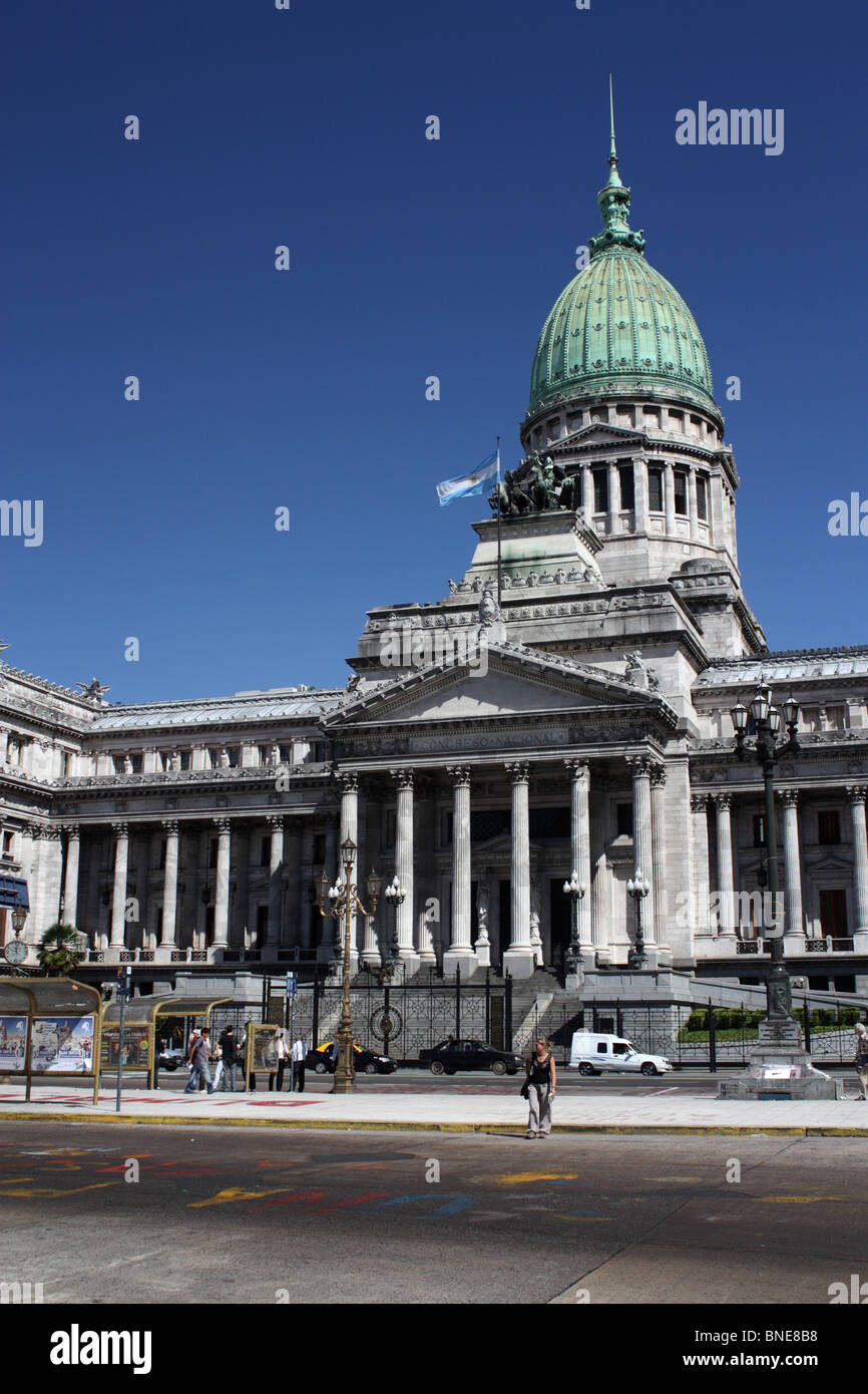 Argentine National Congress Building Buenos Aires Stock Photo - Alamy