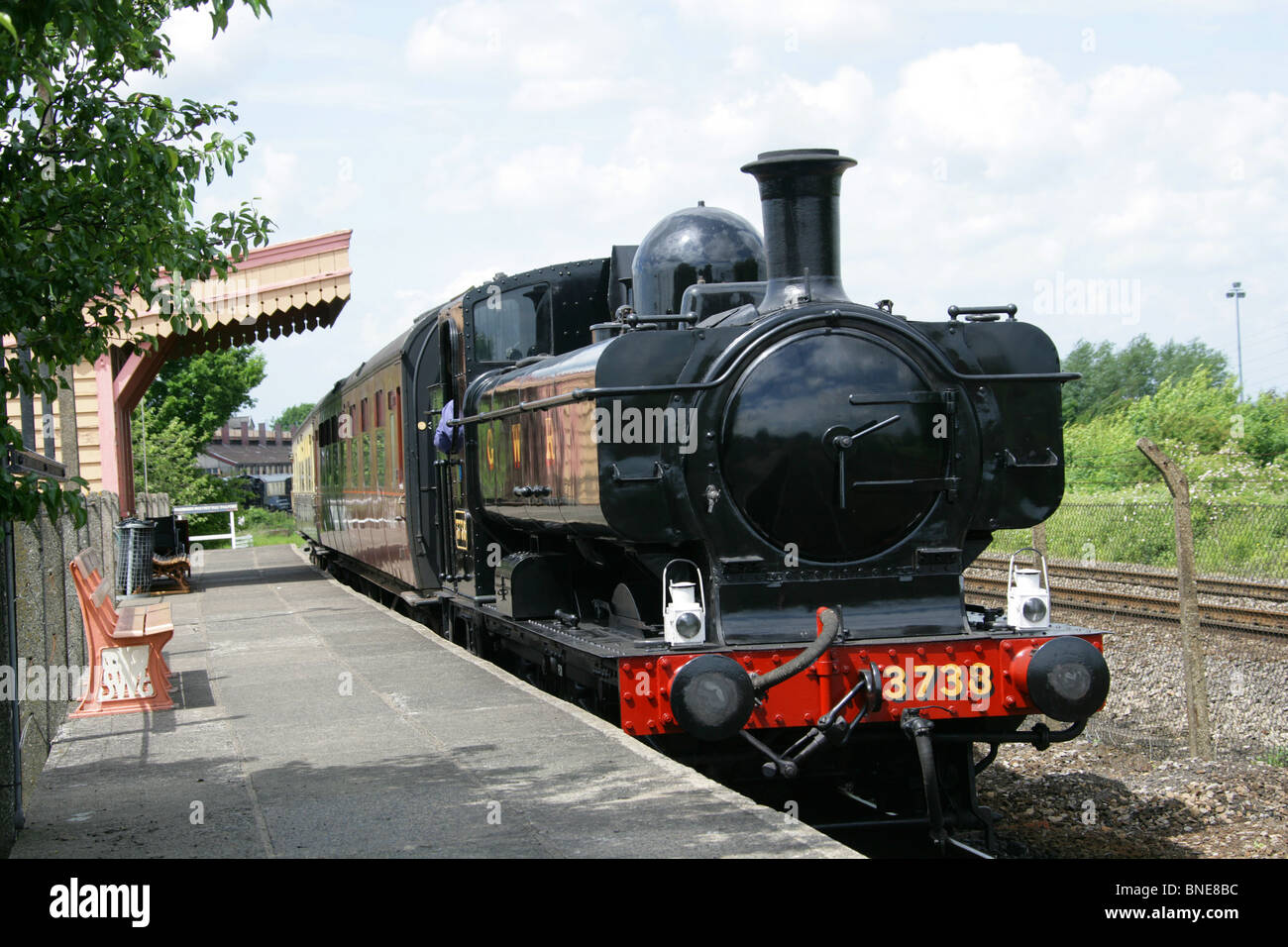 No. 3738, Great Western Railway Steam Locomotive, Didcot Railway Centre ...