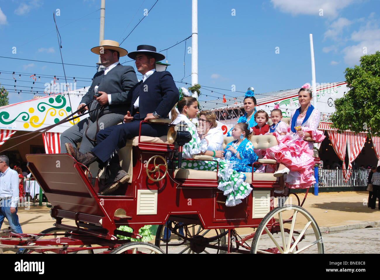 Seville feria spain children hi-res stock photography and images - Alamy