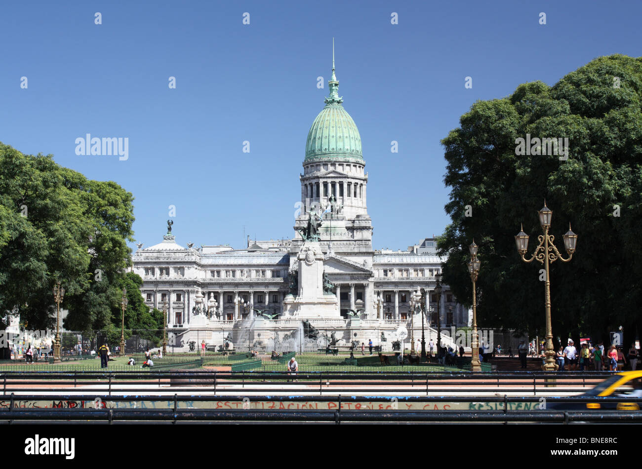 Argentine National Congress Building Buenos Aires Stock Photo - Alamy