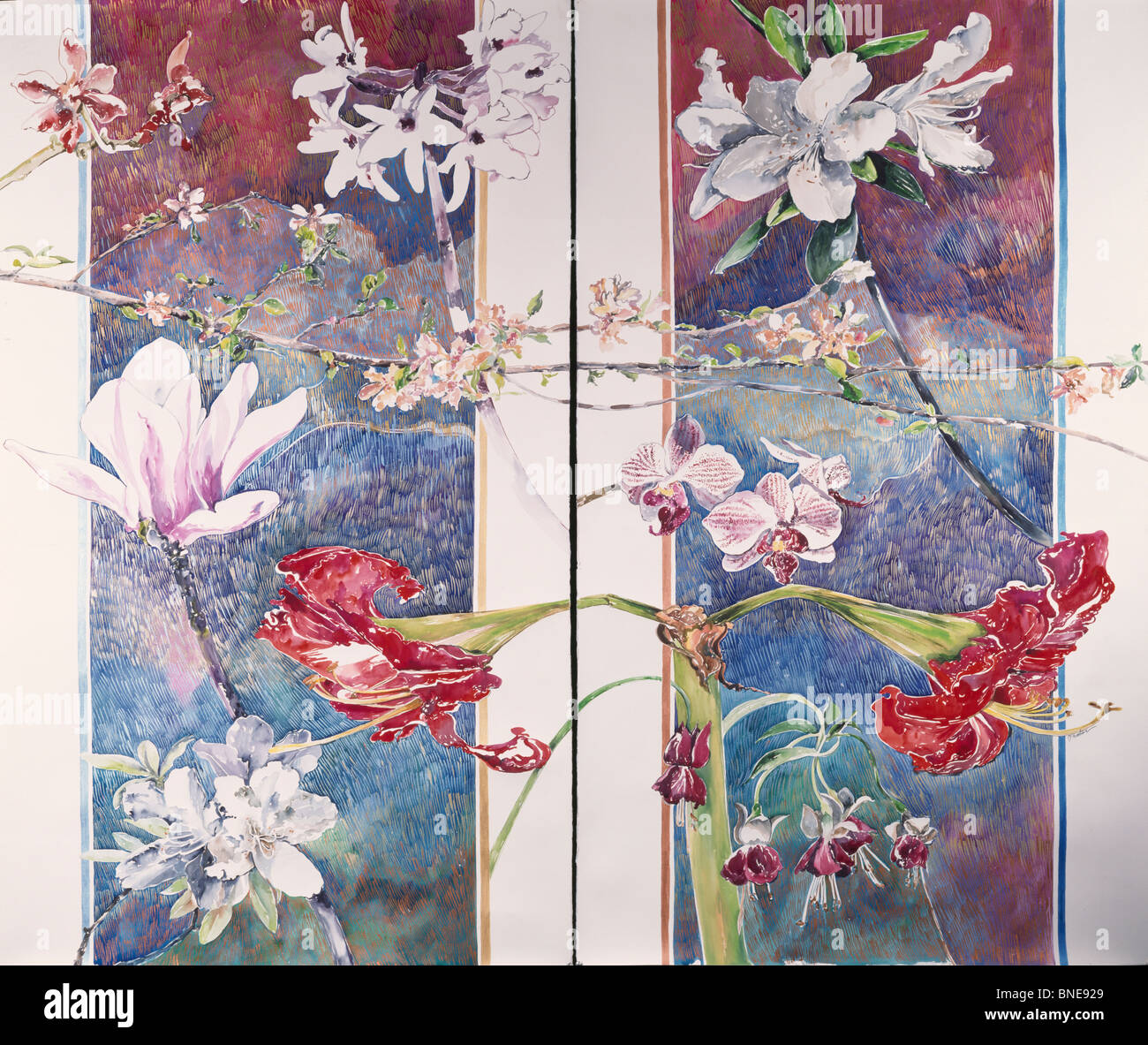 Diptych hi-res stock photography and images - Alamy