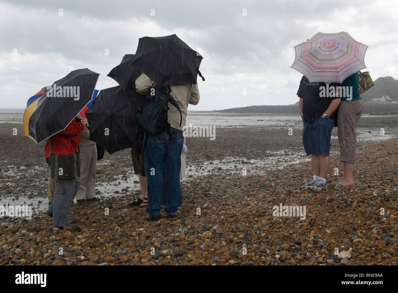 Rain Storm And Umbrellas Uk Stock Photos & Rain Storm And Umbrellas Uk ...