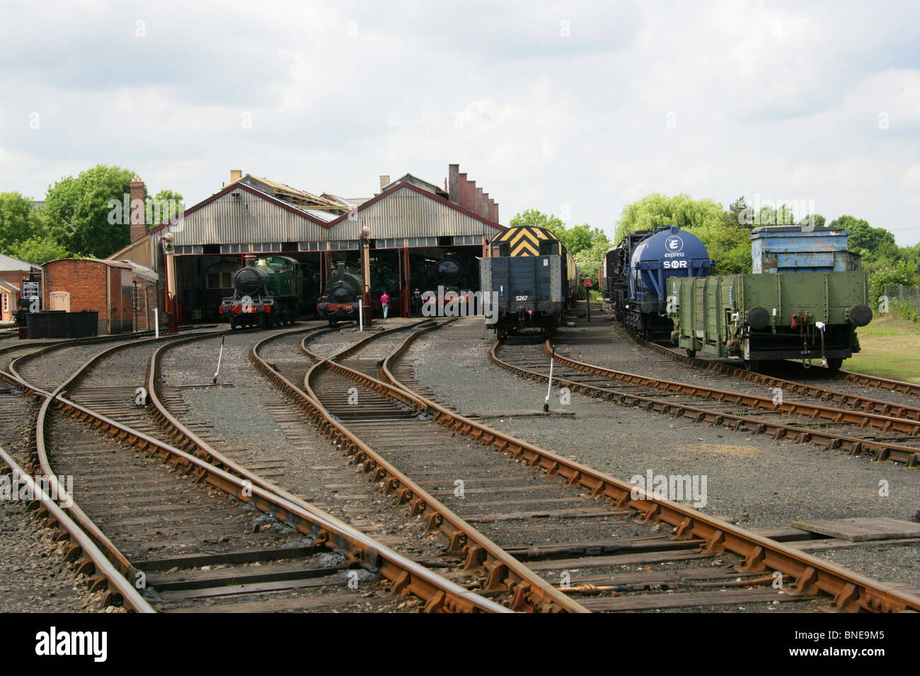 Locomotive Sheds, Didcot Railway Centre and Museum, Didcot, Oxfordshire ...