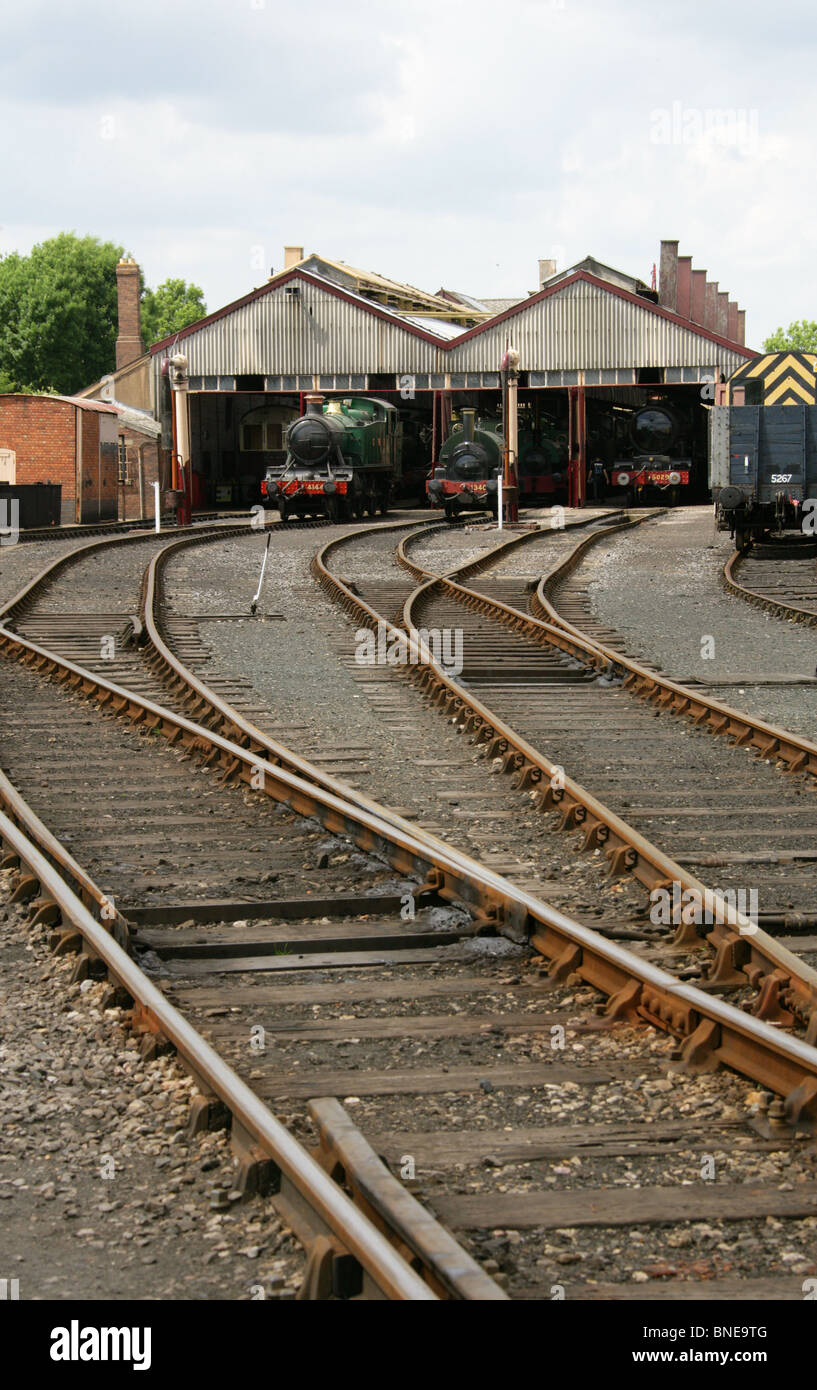 Steam Locomotive Engine Sheds Stock Photos & Steam Locomotive Engine ...