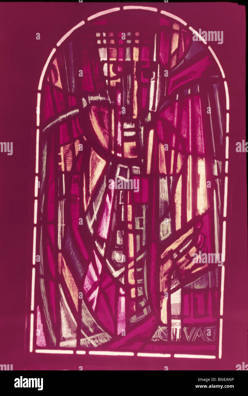 King David, stained glass window Stock Photo - Alamy
