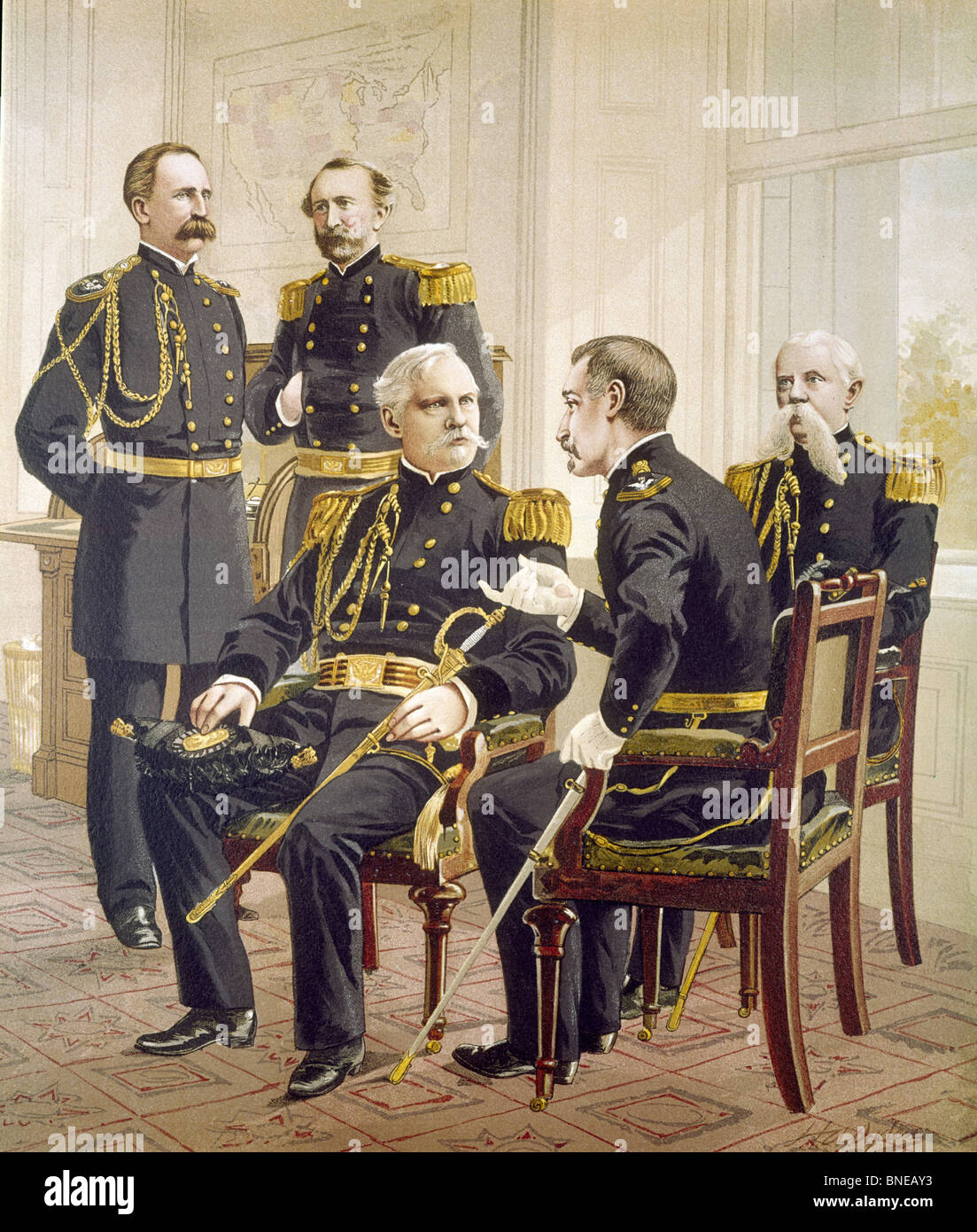 Officers, General Staff And Staff Corps Full Dress 1888, Ogden, Henry ...