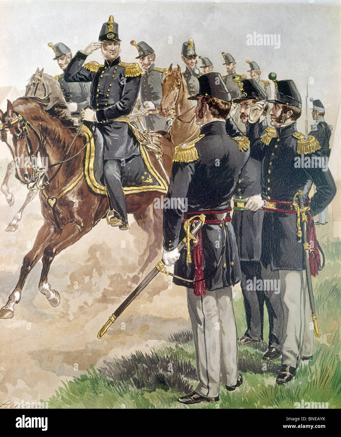 Major General. Staff-and-line Officers (1851-58), Ogden, Henry ...