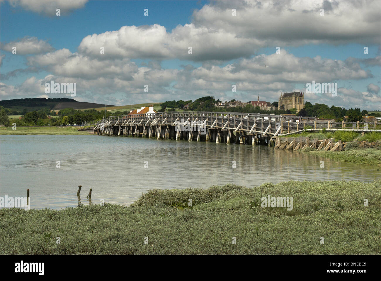 Old toll bridge river adur hi-res stock photography and images - Alamy