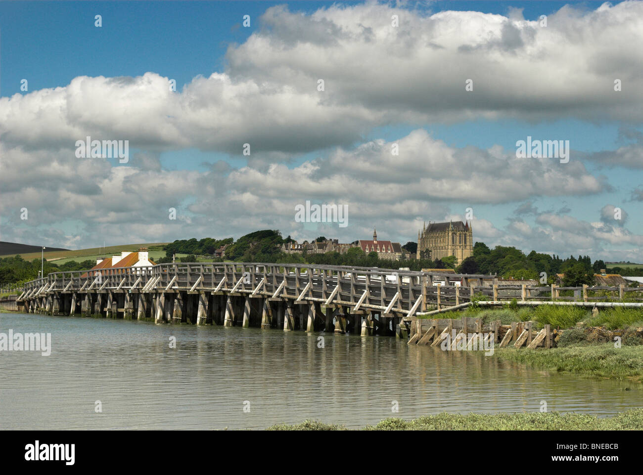 The Old Toll Bridge across the River Adur - Shoreham-By-Sea, West ...