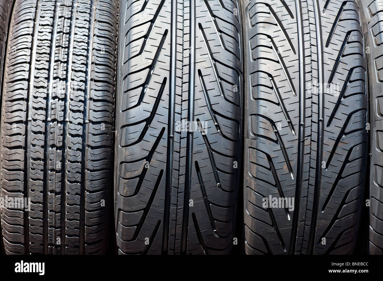 Black car Tire close up shot Stock Photo - Alamy