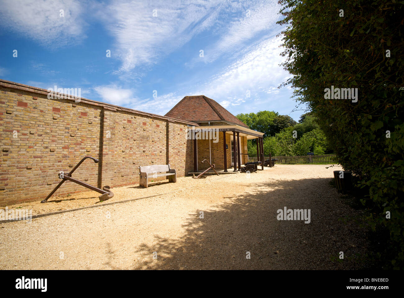 Bucklers Hard Hampshire UK Beaulieu Estate River Shop Museum Stock ...