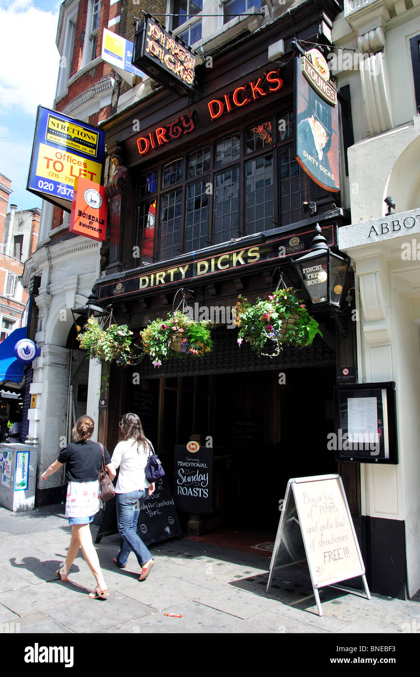 Dirty dicks pub bishopsgate london hi-res stock photography and images ...