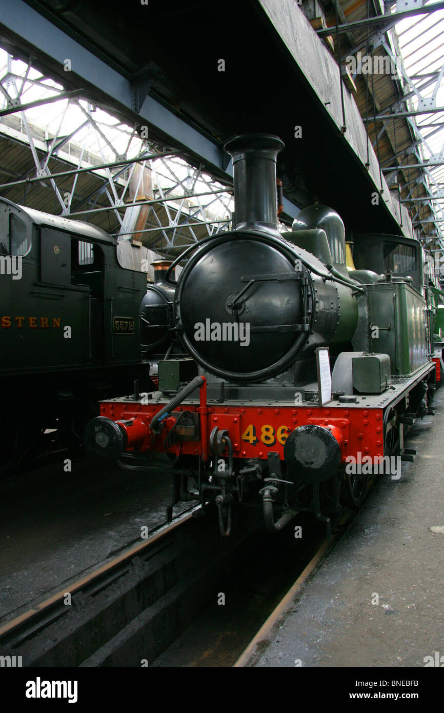 Great Western Railway GWR 4866 Steam Locomotive, Didcot Railway Centre ...