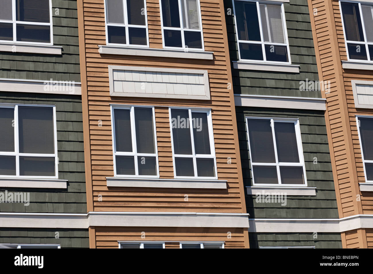 Apartment Building Exterior for background Stock Photo - Alamy