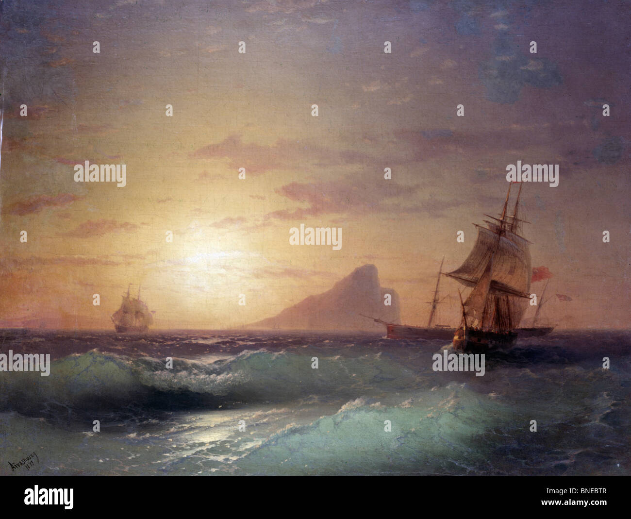 Four Horsemen Ivan Aivazovsky