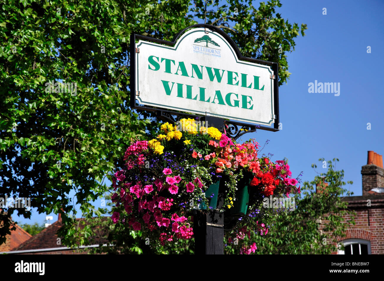 Of stanwell village hi-res stock photography and images - Alamy
