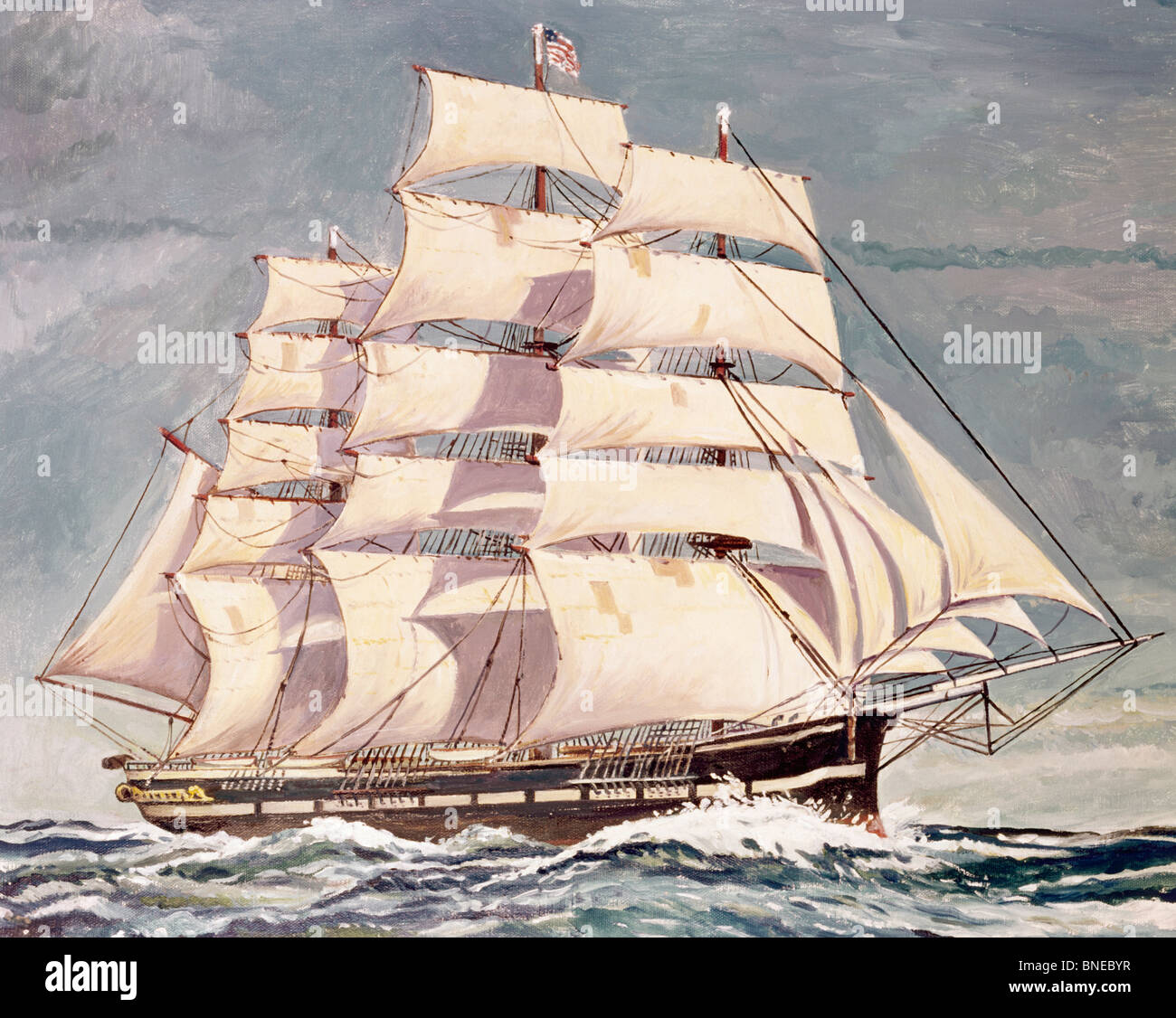 19th Century Sailing Ship Stock Photos & 19th Century Sailing Ship ...