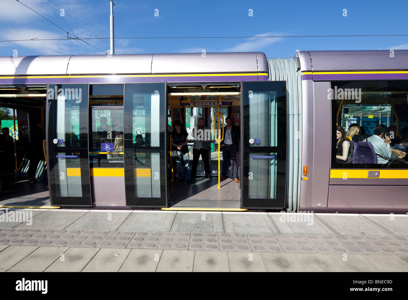tram station, Luas bridge, Dundrum, Dublin, Ireland Stock Photo - Alamy