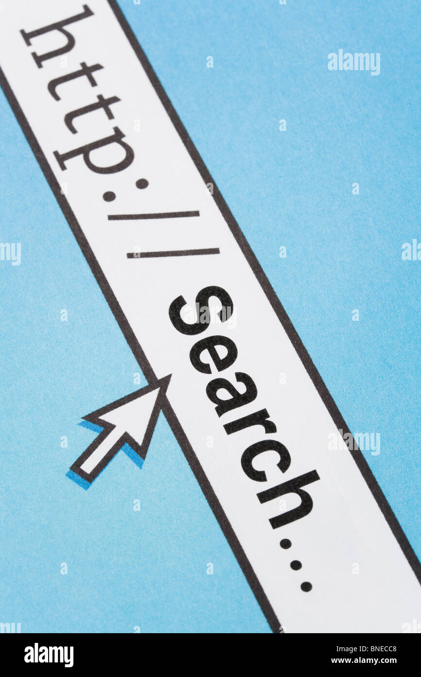 Computer Screen, concept of online searching Stock Photo - Alamy