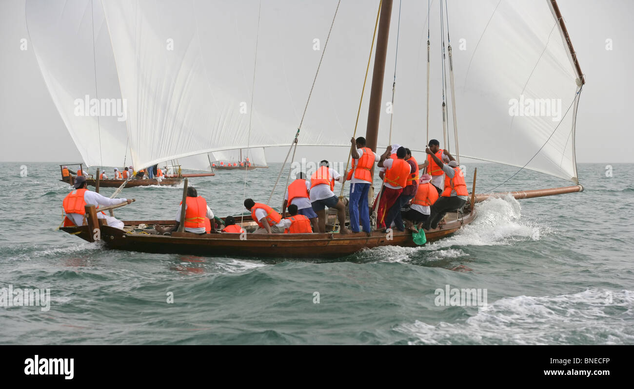 Dhow racing hi-res stock photography and images - Alamy