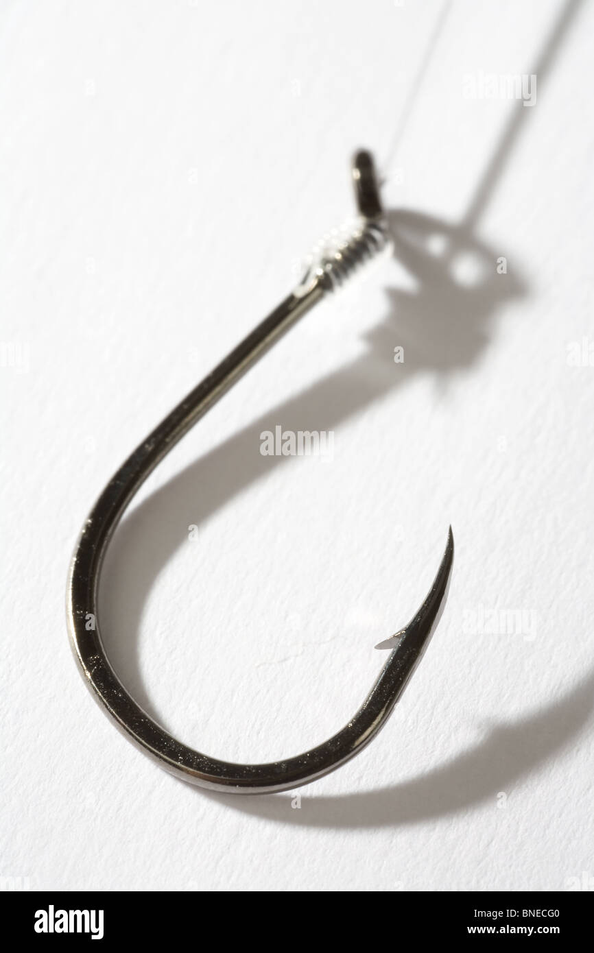 Fishing Hook Close up Shot Stock Photo - Alamy
