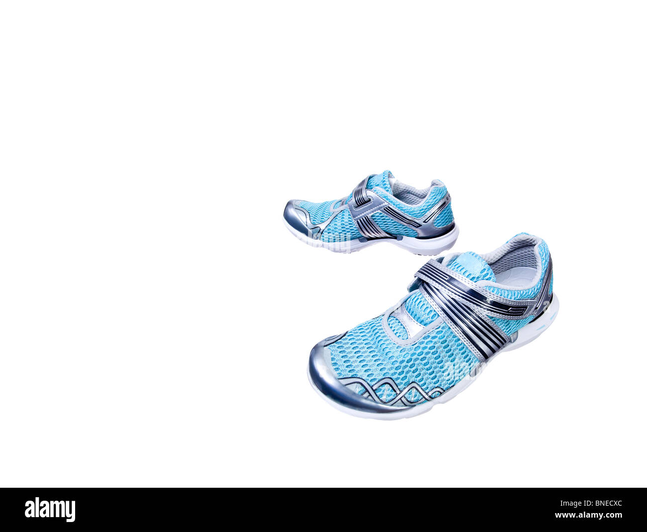 image of a pair of sport shoes isolated over a white background Stock ...
