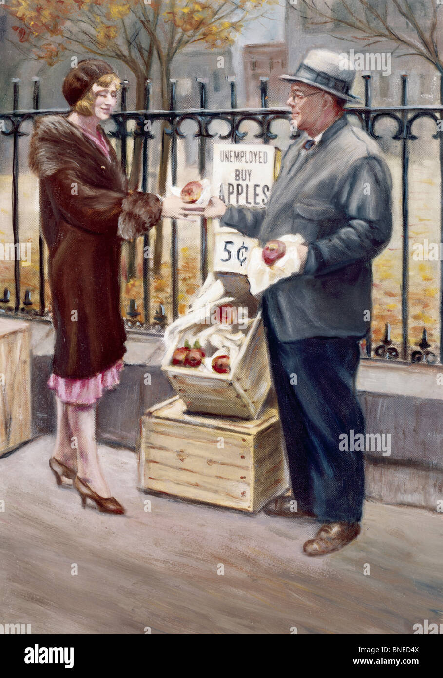 Apple Seller High Resolution Stock Photography and Images - Alamy