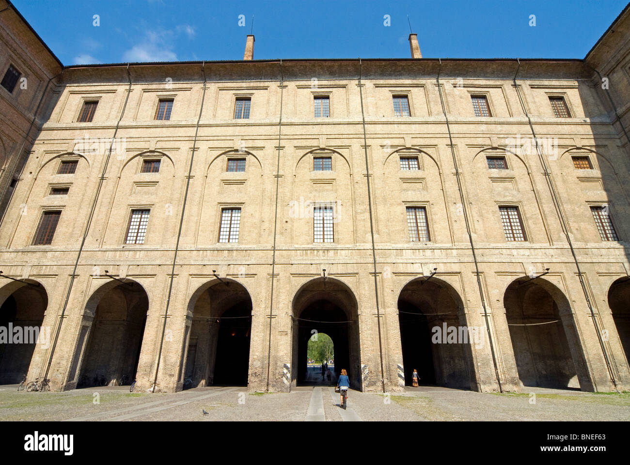 Palazzo della pilotta arcade hi-res stock photography and images - Alamy