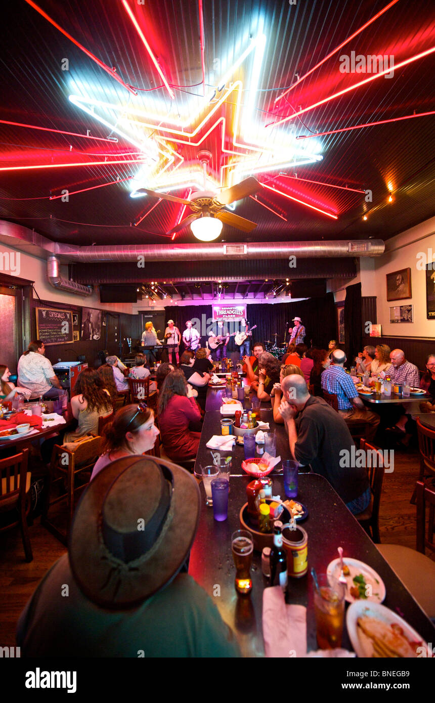 Famous Thread Gill’s Diner Austin, Texas, North America, USA Stock ...