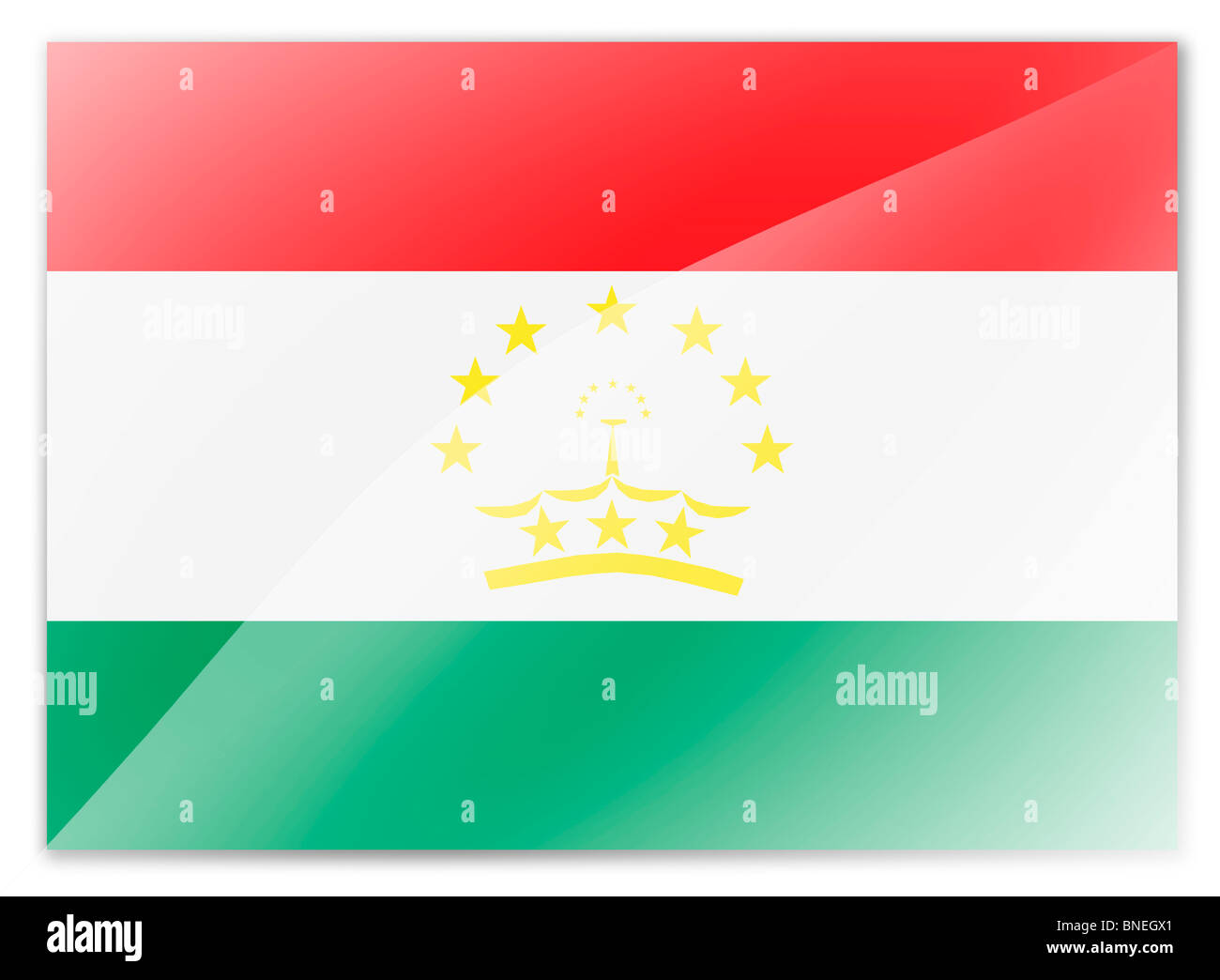 Tajikistan flag hi-res stock photography and images - Alamy