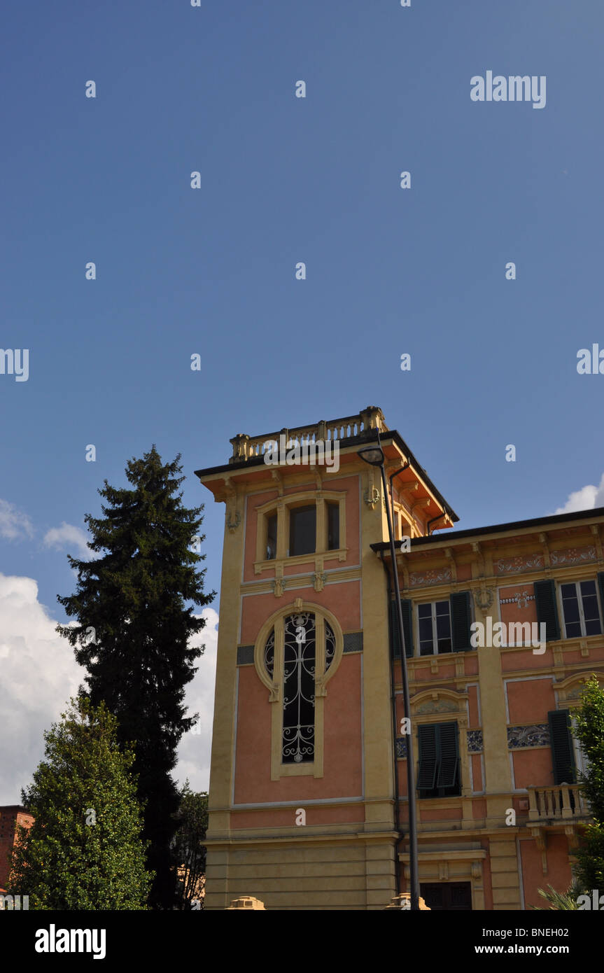 Art nouveau house Stock Photo - Alamy