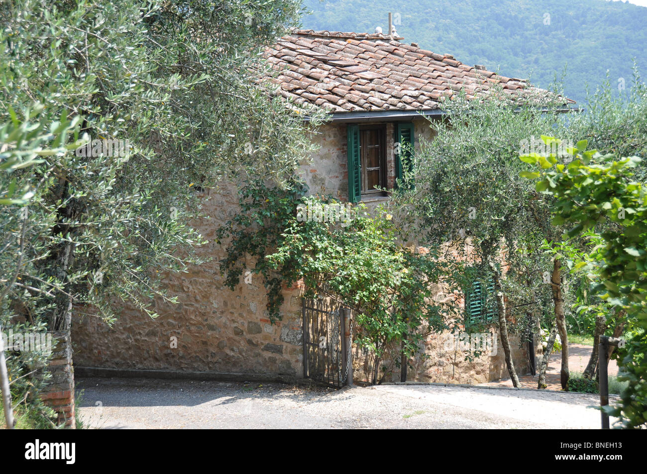 Tuscan houses hi-res stock photography and images - Alamy