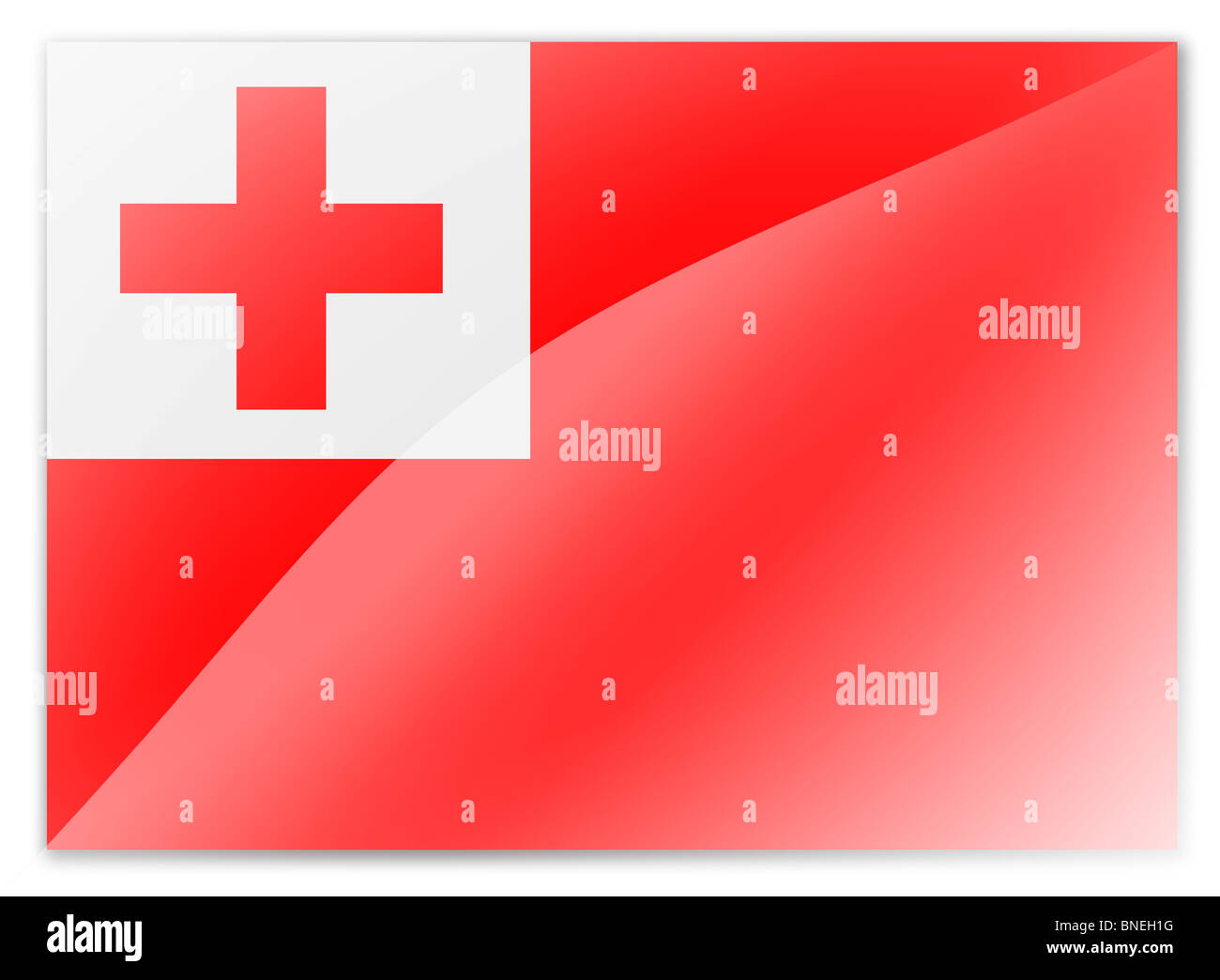Tonga flag hi-res stock photography and images - Alamy