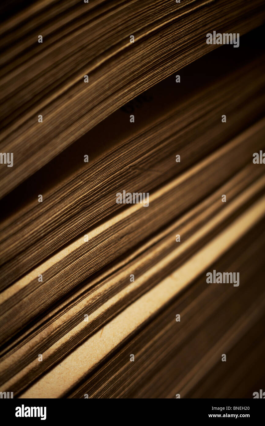Book pages texture hi-res stock photography and images - Alamy