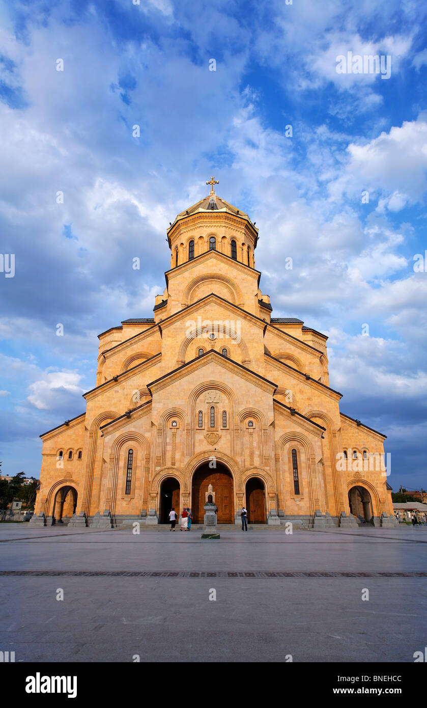 Sameba cathedral of the holy trinity hi-res stock photography and ...