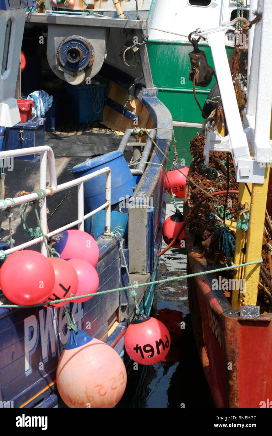 Trawler 'Trevose' pw64 at Padstow Harbour Stock Photo - Alamy