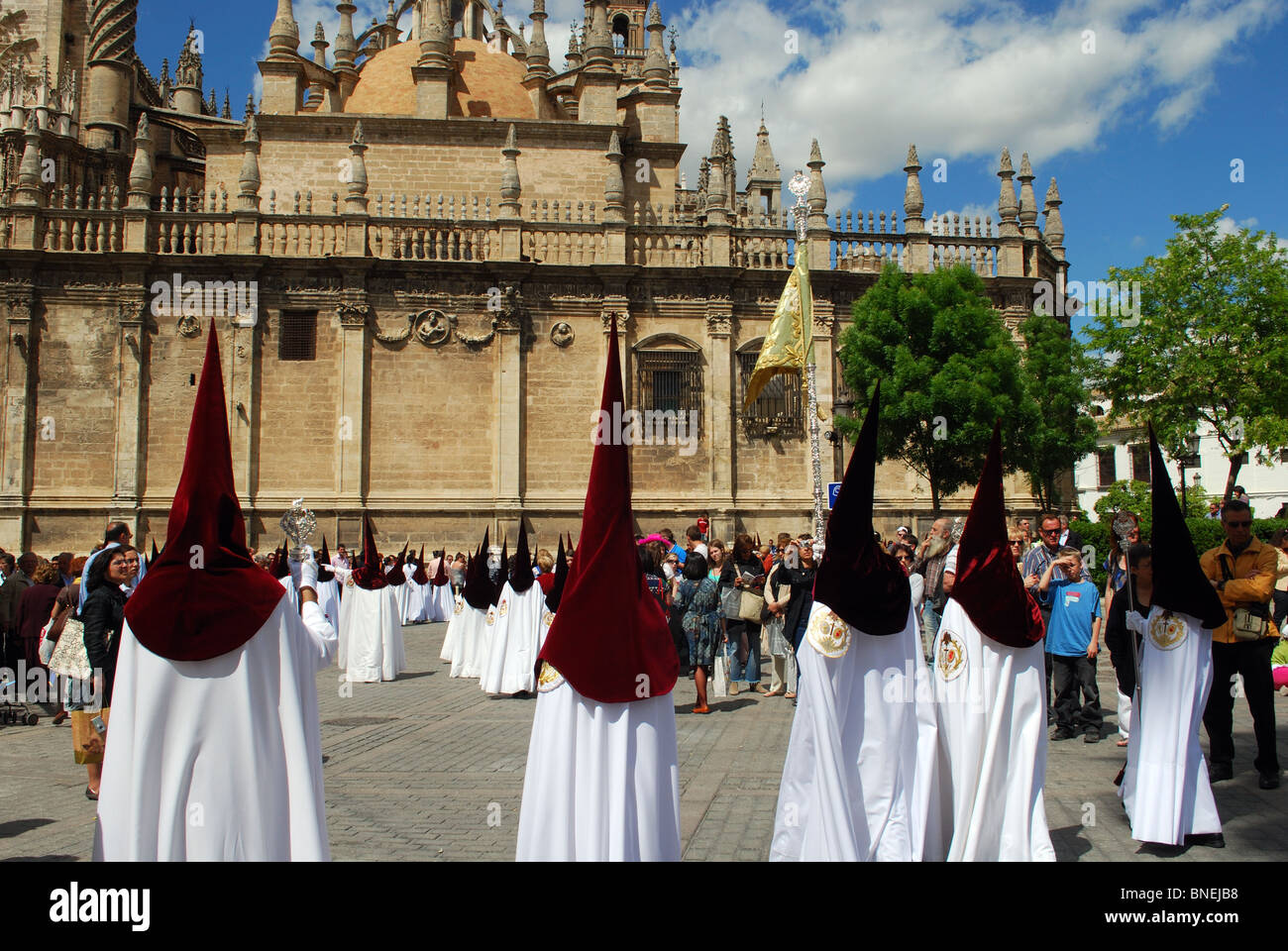 Semana santa seville cathedral hi-res stock photography and images - Alamy