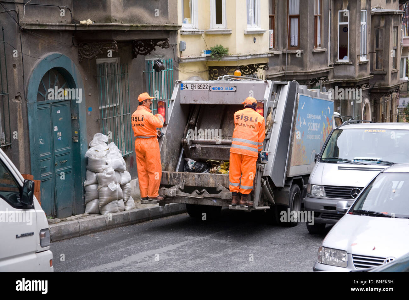 Europe - Turkey - Istanbul Garbage Collection Stock Photo - Alamy