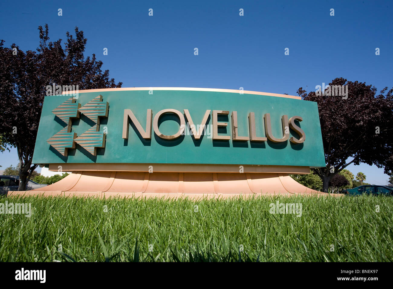 Novellus Headquarters Sign San Jose Stock Photo - Alamy