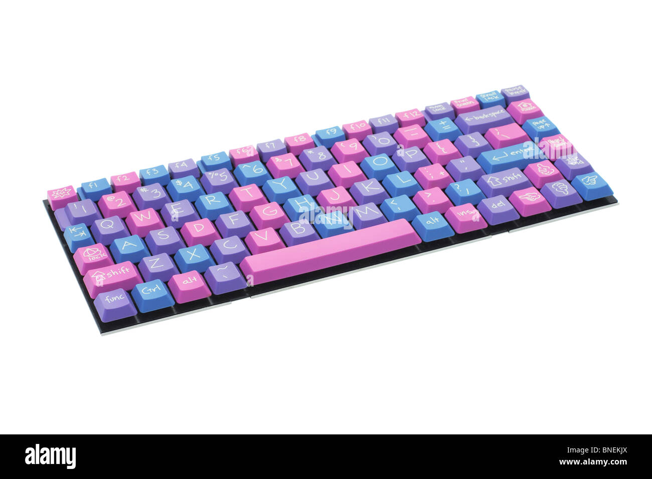 Plastic Computer Keyboard Stock Photo - Alamy