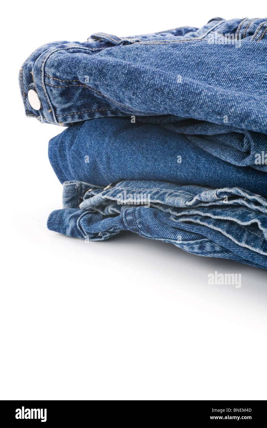 a blue jean close up shot Stock Photo - Alamy