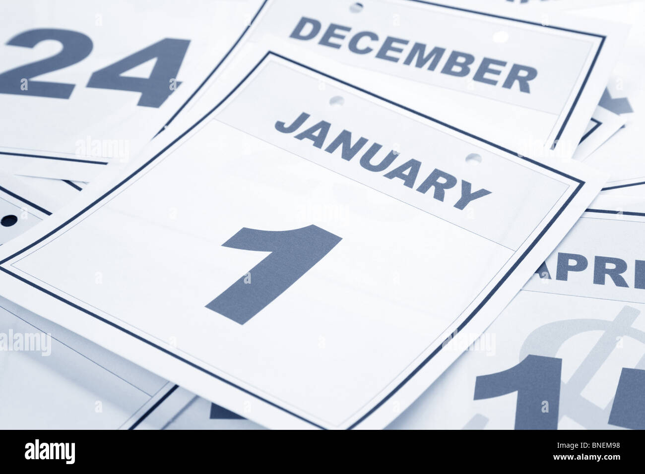 New Year, calendar date January 1 for background Stock Photo - Alamy