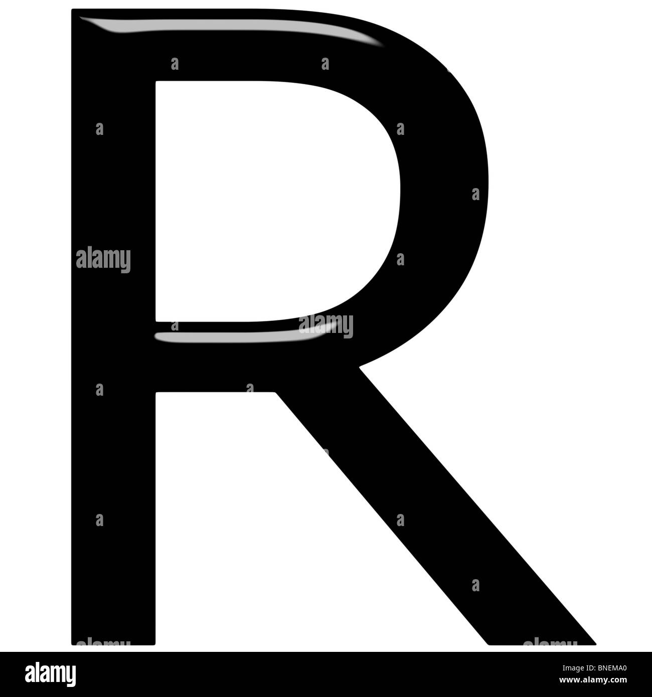 Letter r black hi-res stock photography and images - Alamy