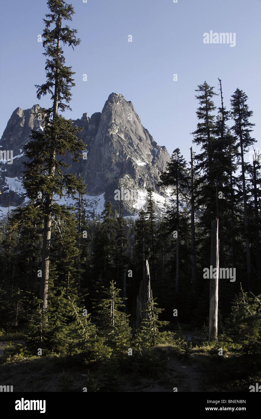 Liberty Bell at Washington Pass in the North Cascades National Park ...