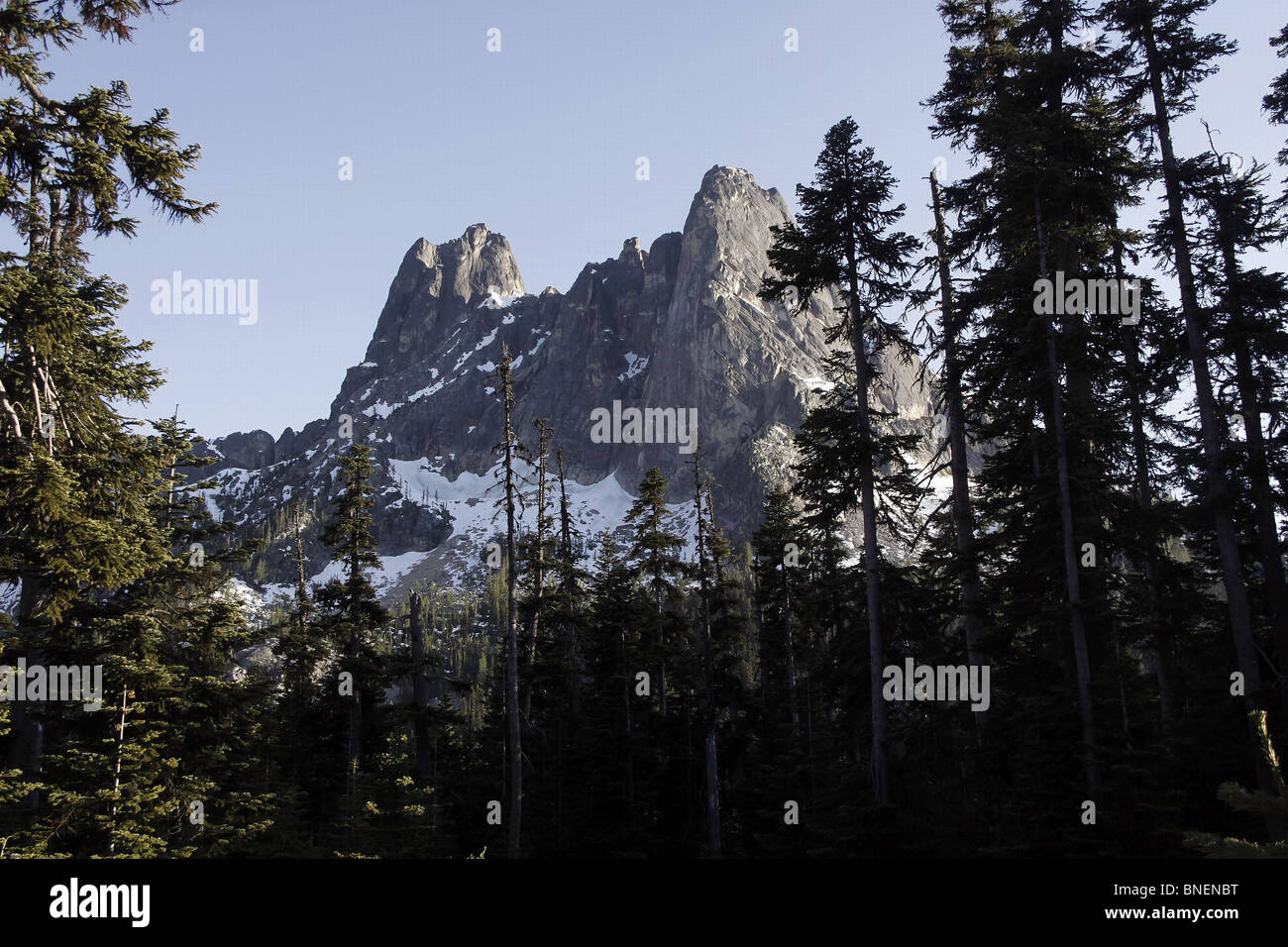 Liberty Bell at Washington Pass in the North Cascades National Park ...