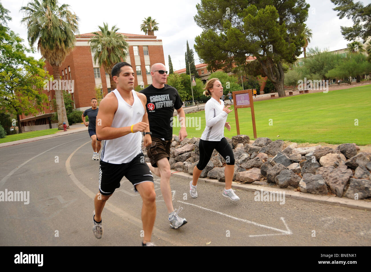 Marines who are students work out during the Marine Platoon Physical ...